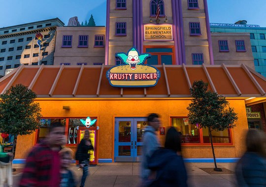 Krusty Burger @ Universal Studios Hollywood - Themeparkplanner